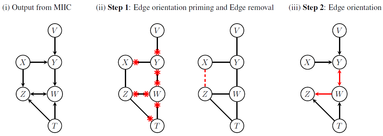An Efficient Search-and-Score Algorithm for Ancestral Graphs using Multivariate Information ...